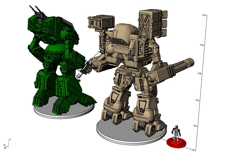 1/100th Scale Destroid Reference, Part 2