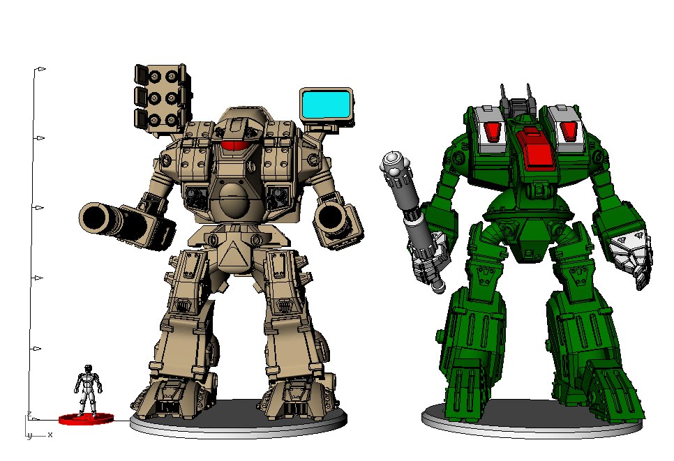 1/100th Scale Destroid Reference, Part 2