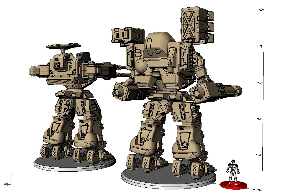 1/100th Scale Destroid Reference, Part 3