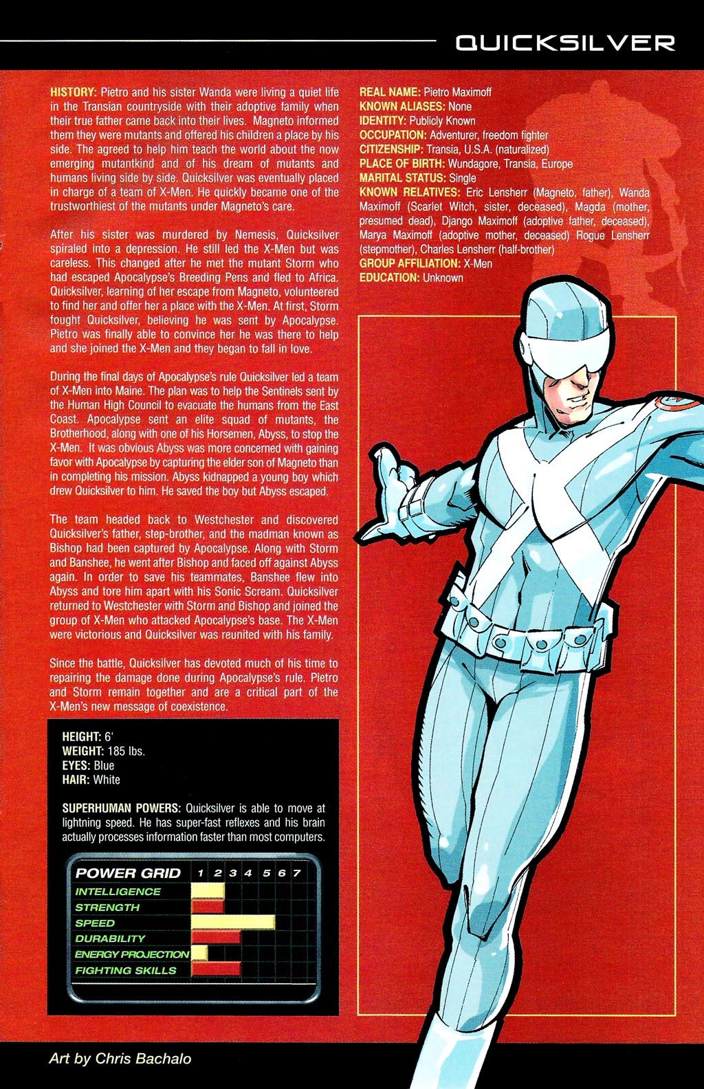 Official Handbook Of The Marvel Universe X Men Age Of Apocalypse 2005 ...