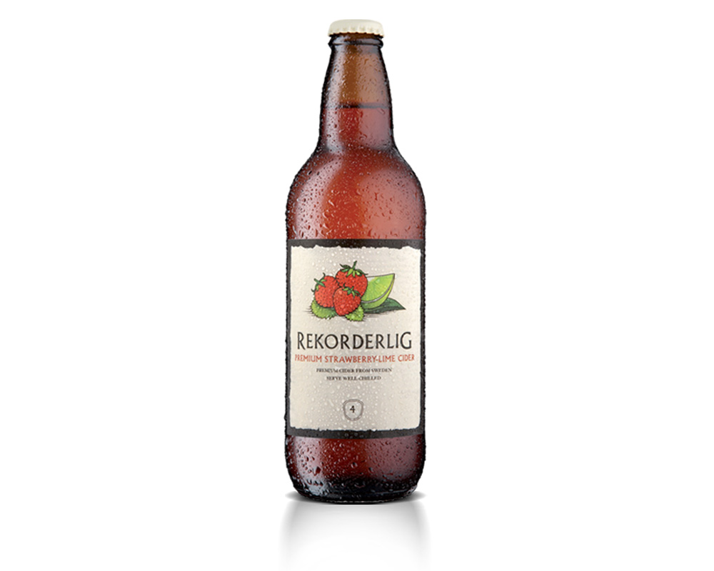 Beverage Master: Rekorderlig Strawberry & Lime Cider.