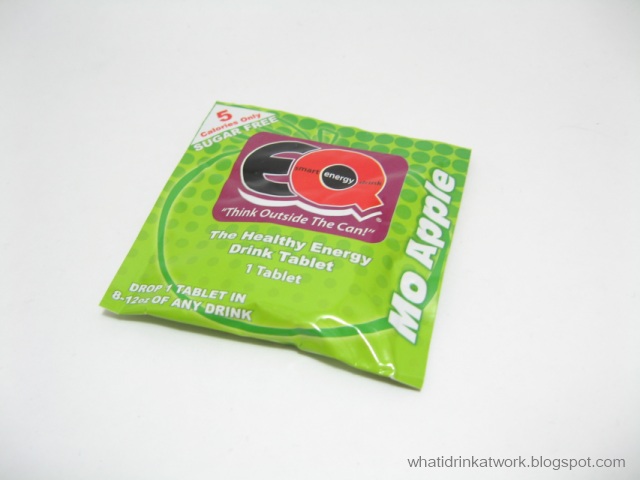 What I Drink At Work: EQ Smart Energy Drink Mo Apple Review