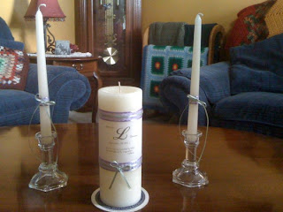 Our Day (In the Making): DIY Unity Candle