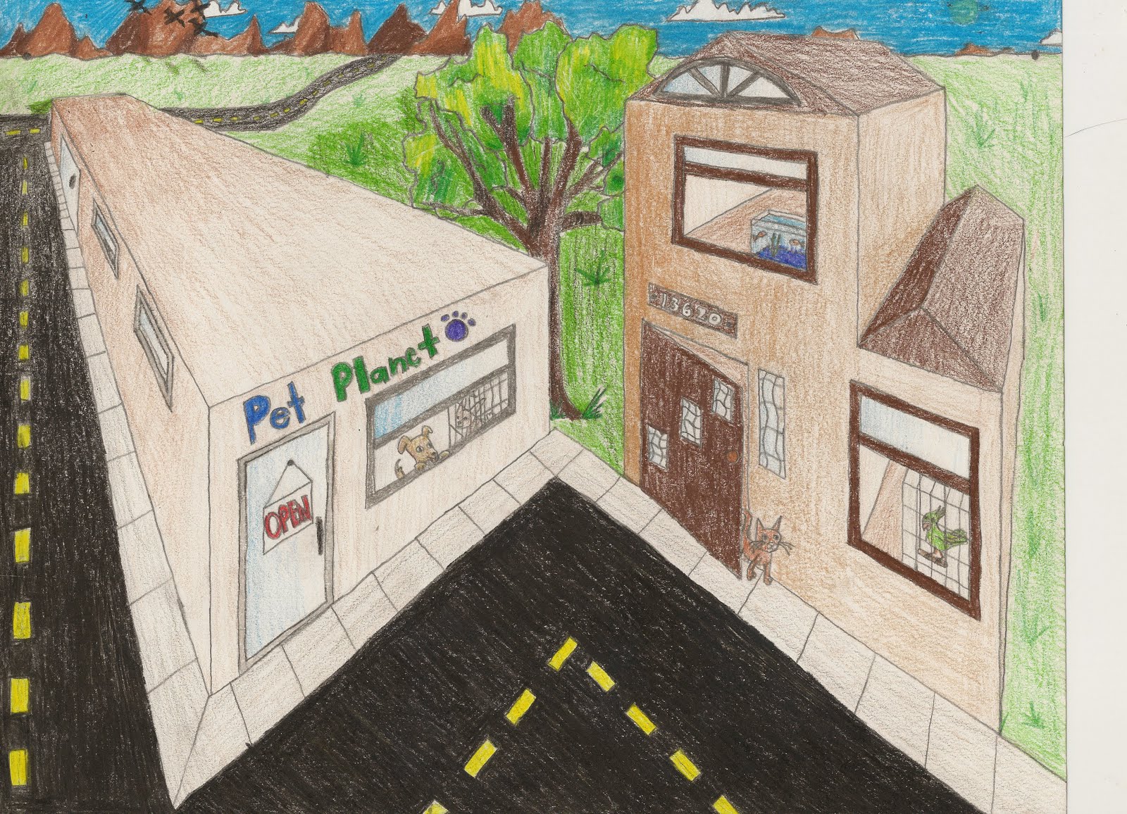 Be Smart! Make Art!: Two Point Perspective