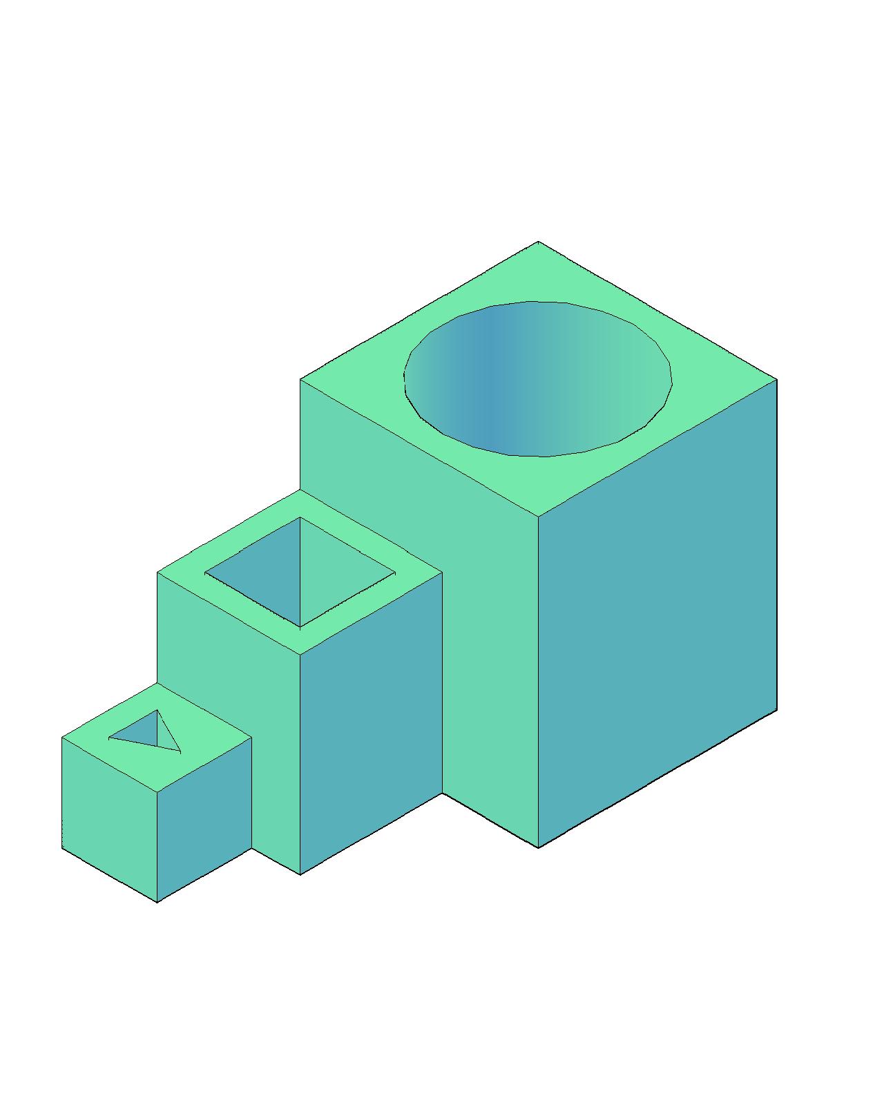 dibujos autocad: Solidos , manejo de operaciones Booreanas
