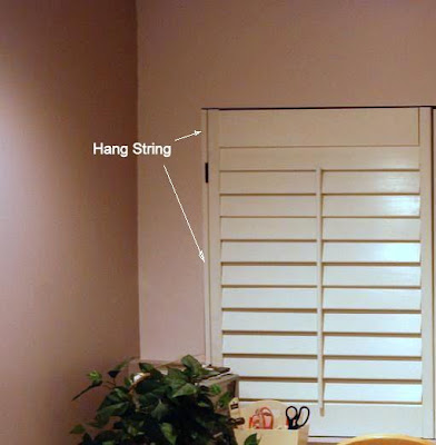 Brandon's Projects: Plantation Shutters: Shutter Anatomy