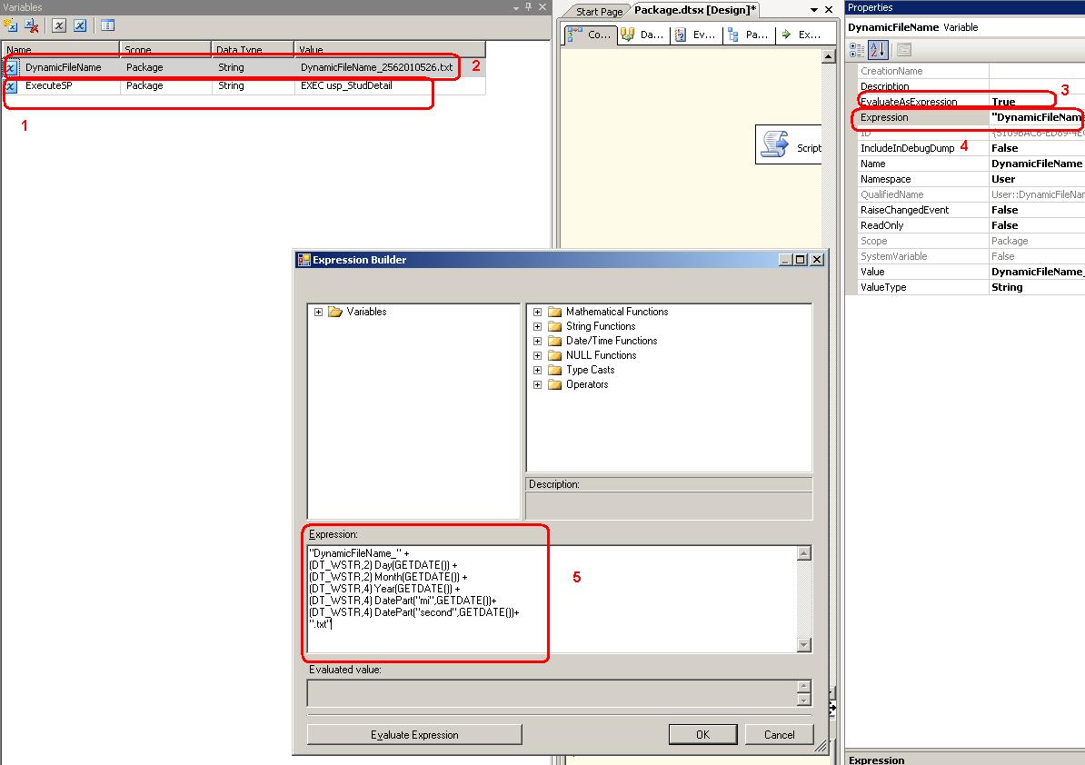 script task | Ritesh's Blog for SQL-SERVER & .NET