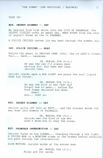 The Journal of an Amateur Filmmaker: Writing the Script