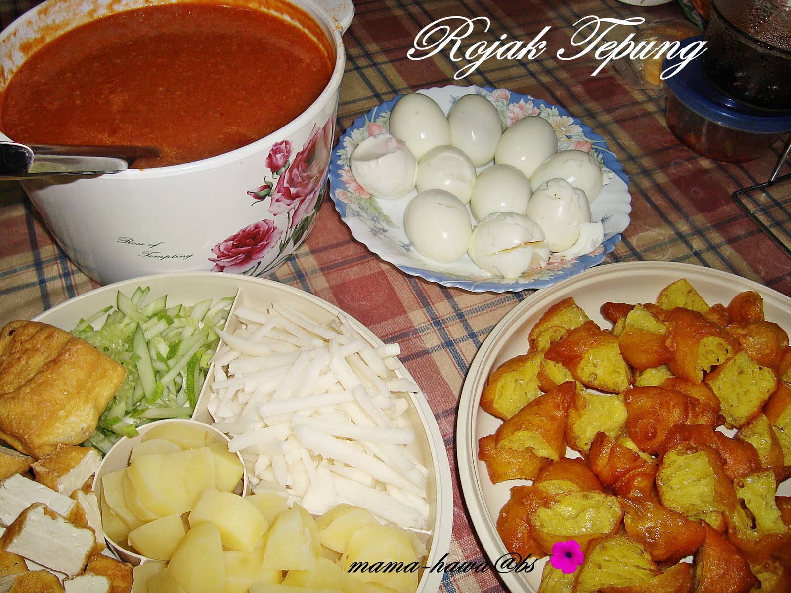 Sometimes things doesnt happen the way we want: Rojak Tepung & Mee Rojak