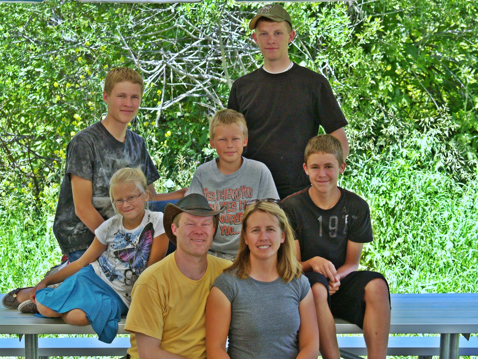 Cahoon Family Reunion: Family Reunion 2010-East Canyon