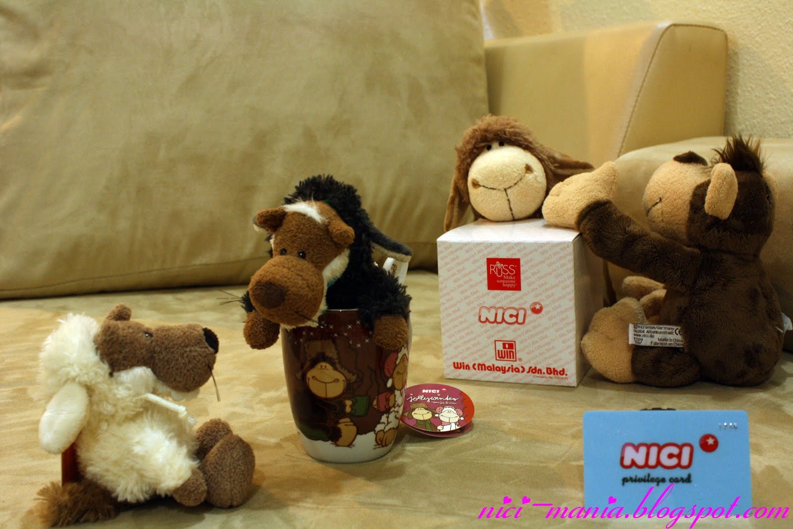 NICI-Mania - i ♥ Love NICI Plush Toys: Rare NICI Plush find