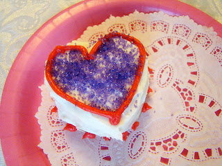Krista's Kitchen: Heart Cakes