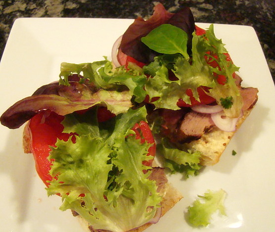 Krista's Kitchen: Roasted Duck Sandwiches on Ciabatta