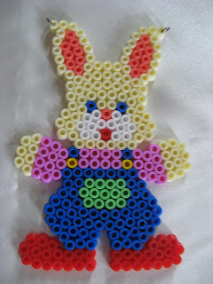 Miss D Creations: Bunny - Hama Beads Necklaces