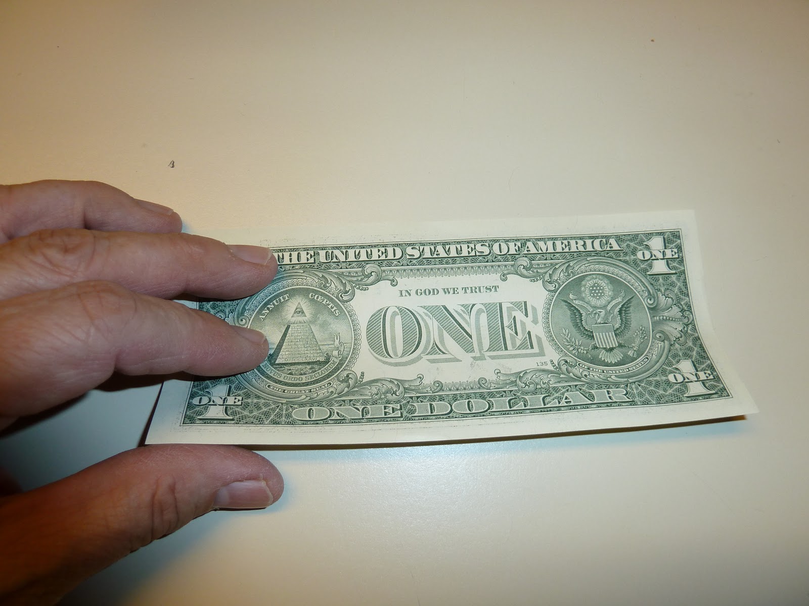 Make it easy crafts: "Easy money" folded five pointed origami star