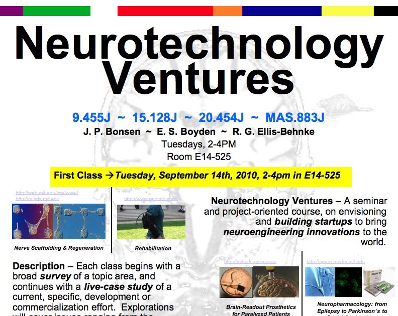 Maximizing Progress: MIT Neurotechnology Ventures ~ Fall 2010!
