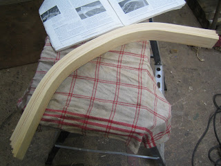 SKIN ON FRAME KAYAK BUILDING: Dag 37-39: Masik