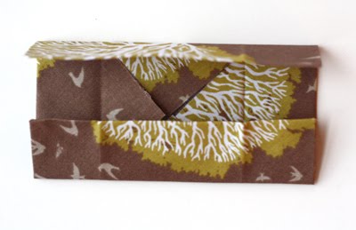 Fabric origami box tutorial | How About Orange