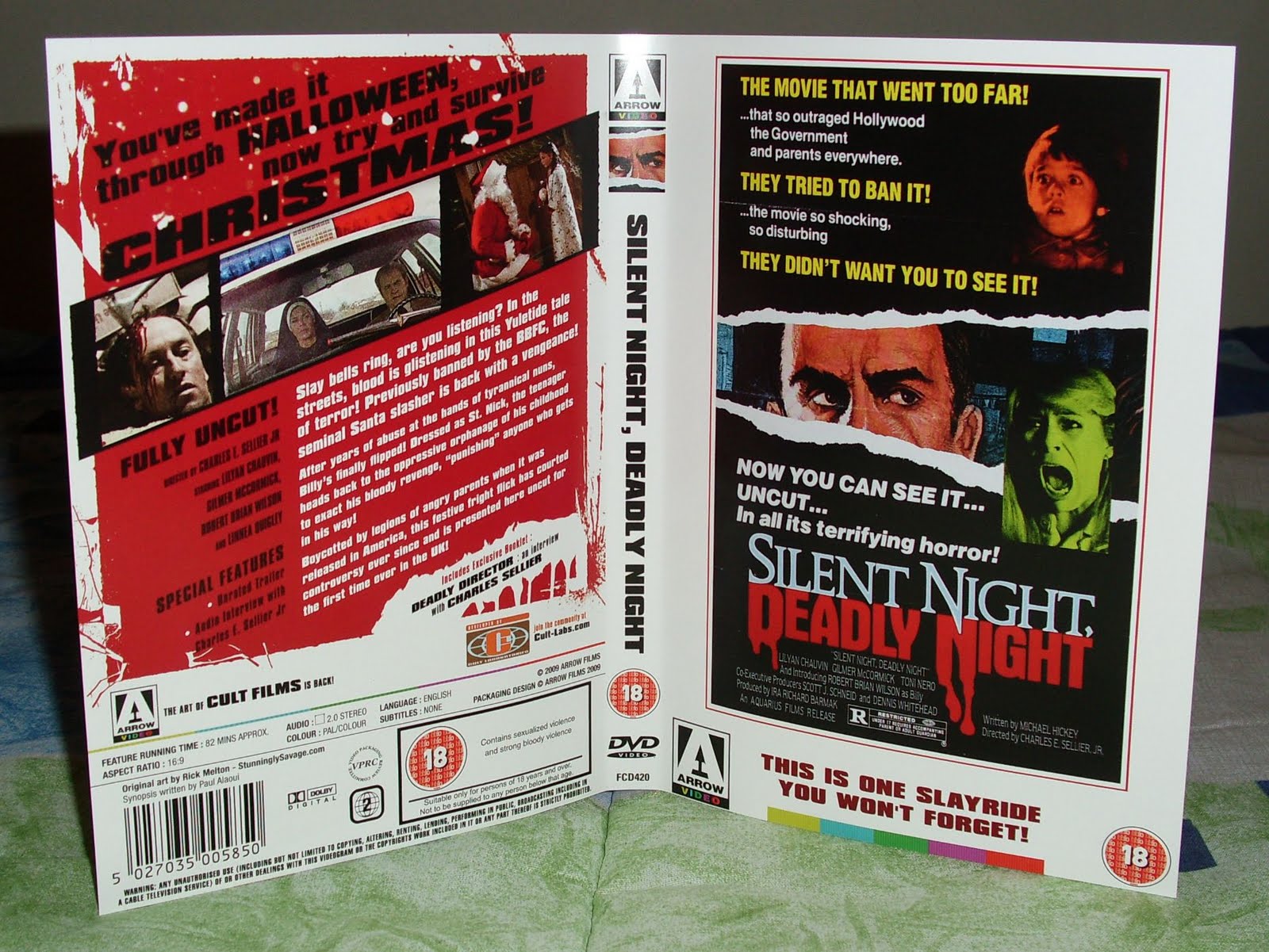 Oinotna7's dvd collection: Silent Night Deadly Night - R2 UK