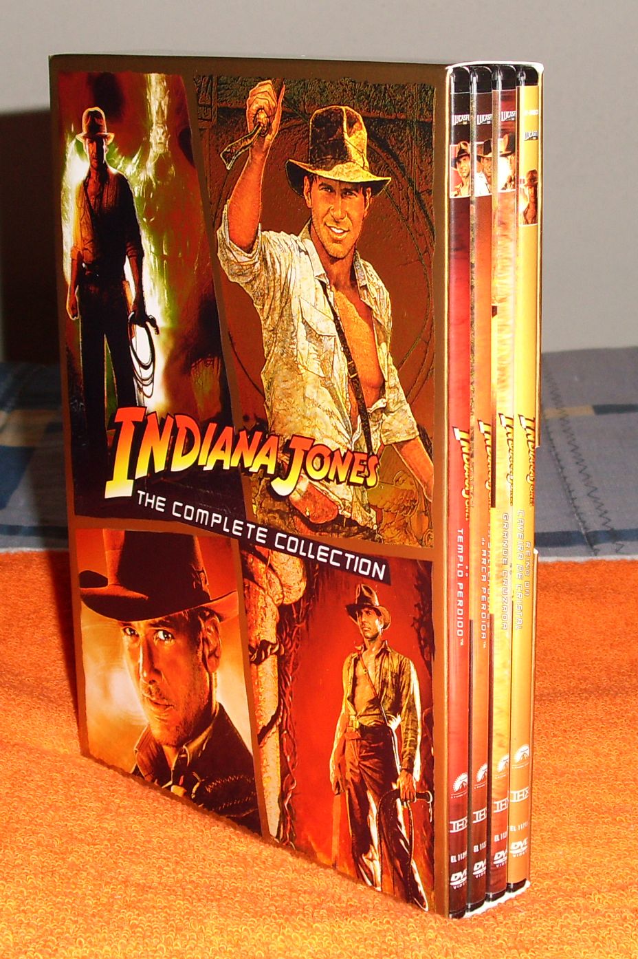 Oinotna7's dvd collection: Indiana Jones - The Complete Collection - R2 PT