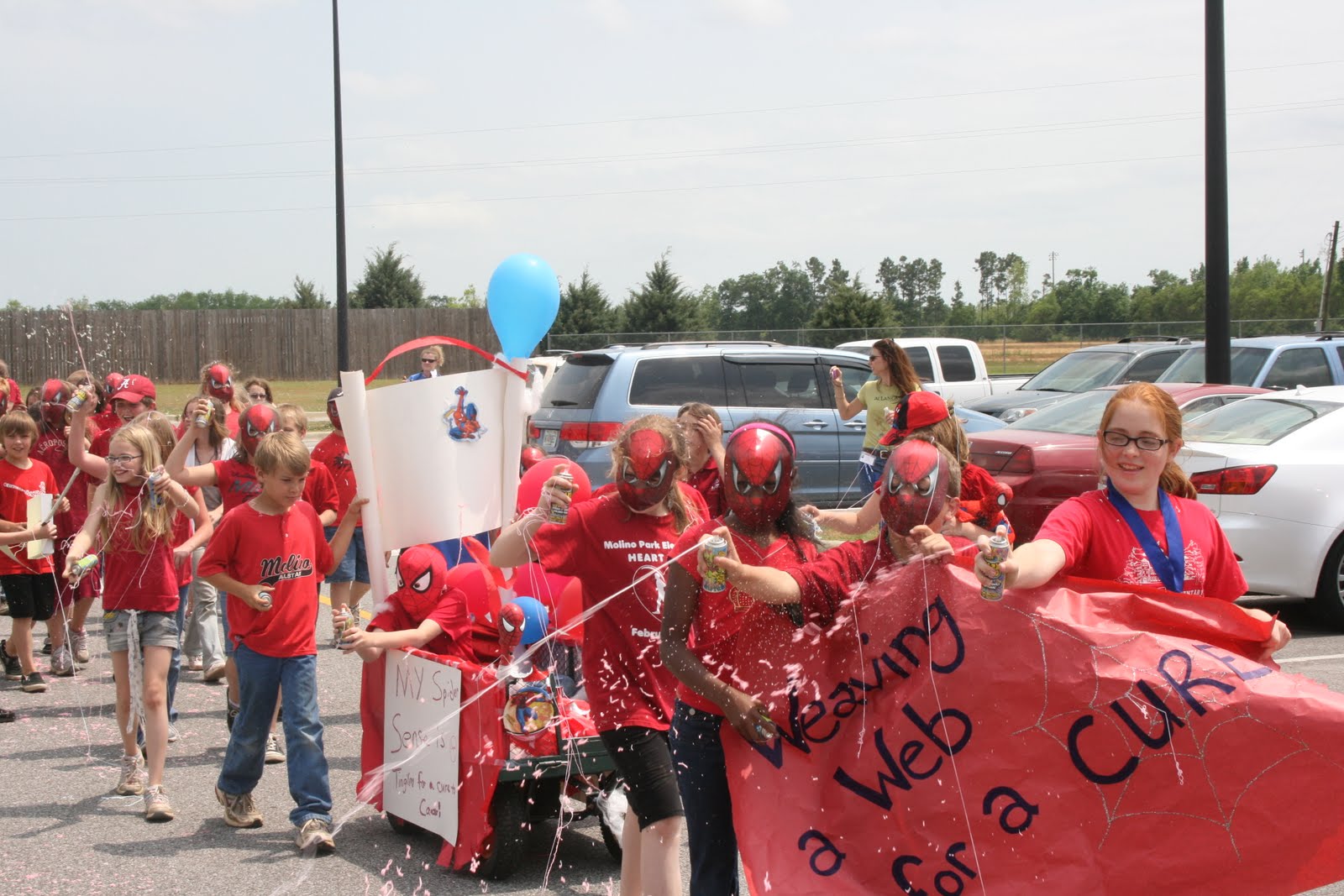 The Brown Family: 2010 Relay for Life Mini Parade At Molino Park