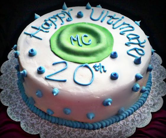 Have a Piece of Cake: Ultimate Frisbee Cake