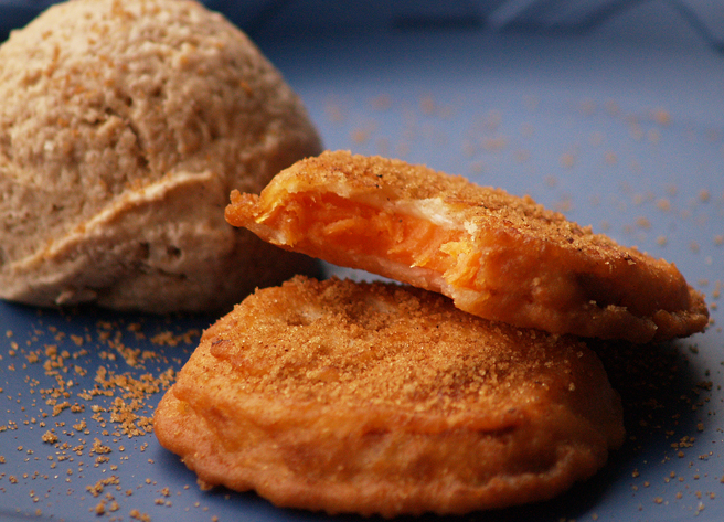 Aubergine, Sweet and Green: Batat u šlafroku od kokosa ili pohane ...