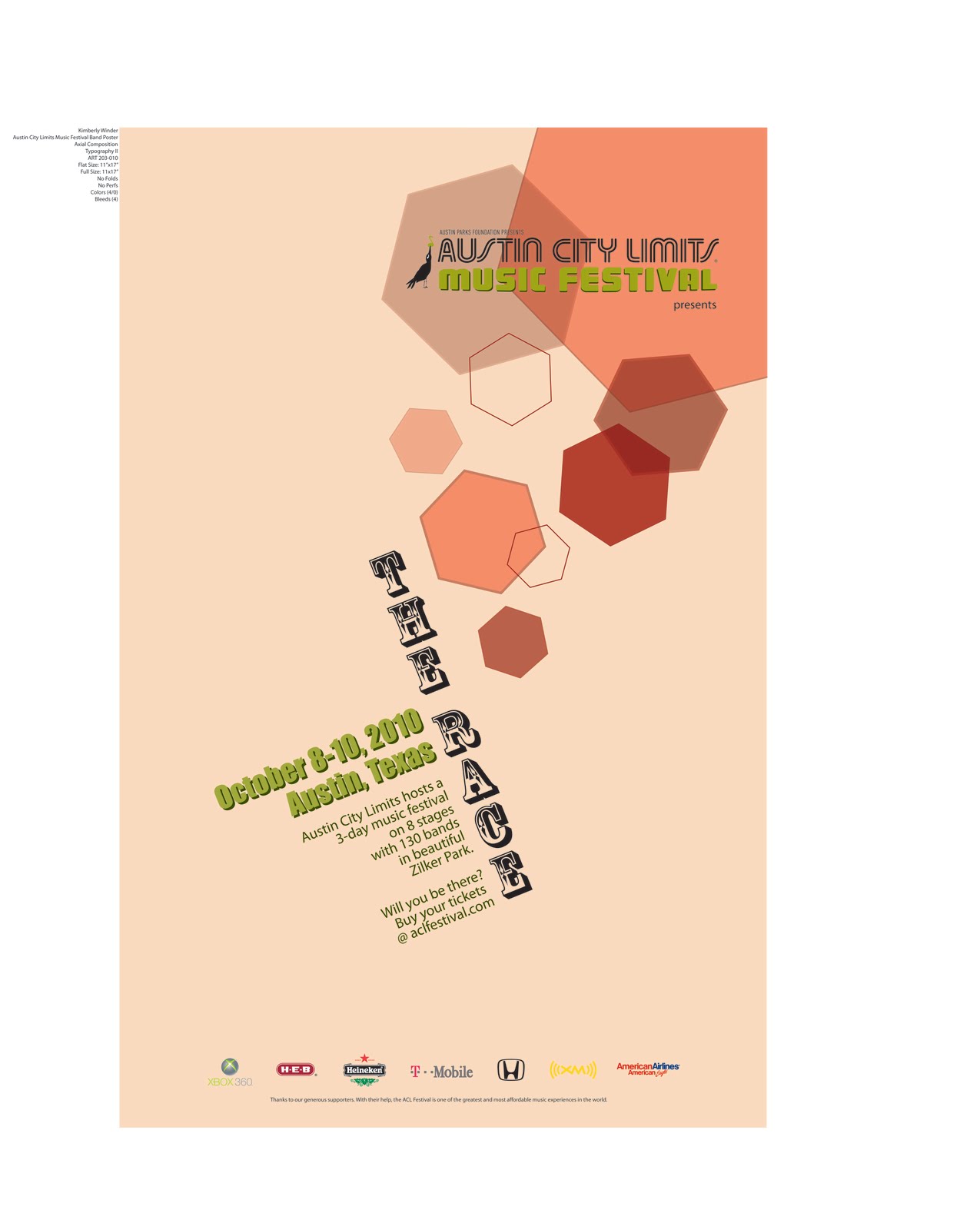 Typography II: 2 Axial System Posters