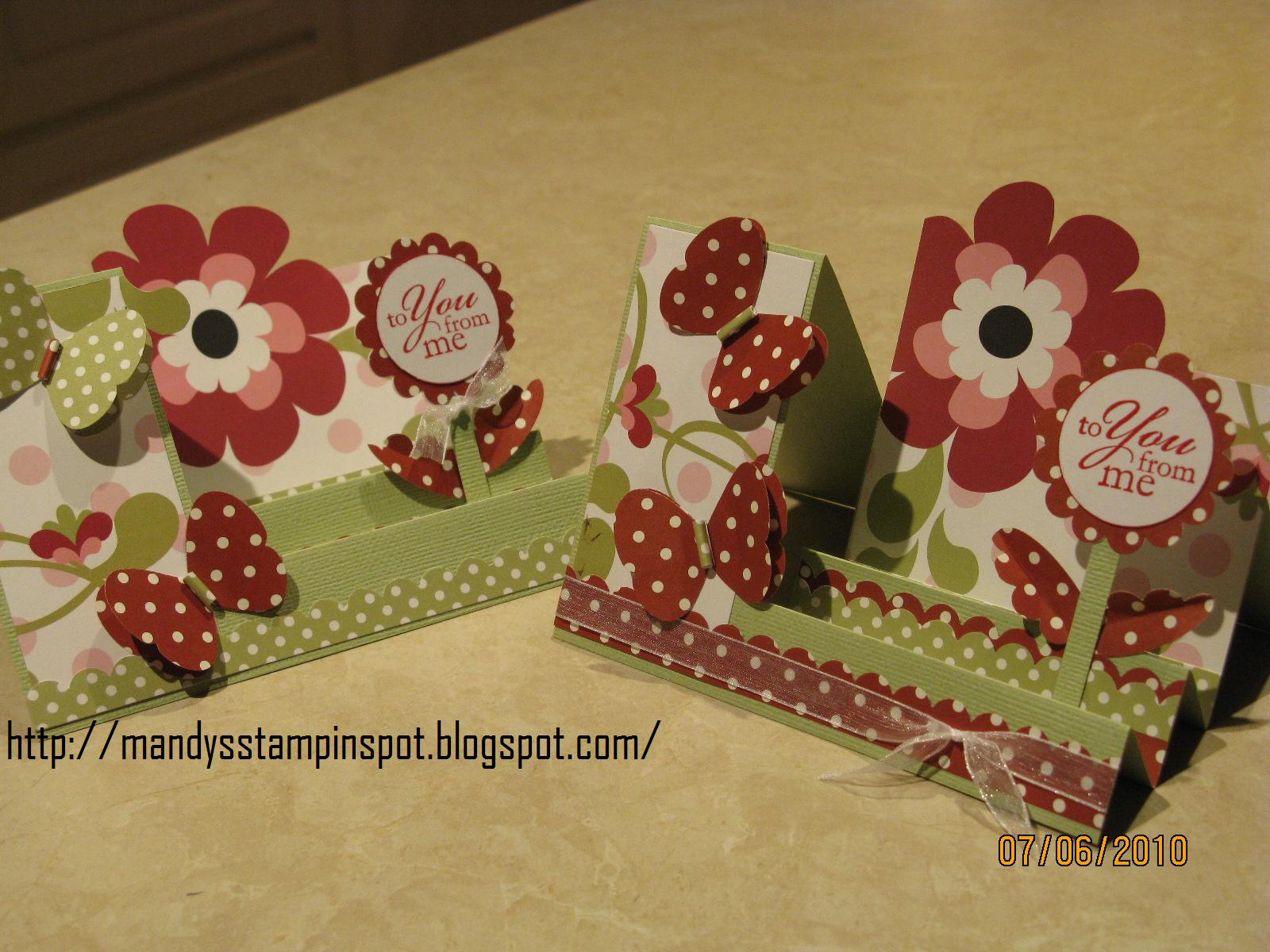 Mandy's Stampin Spot: Side-step card