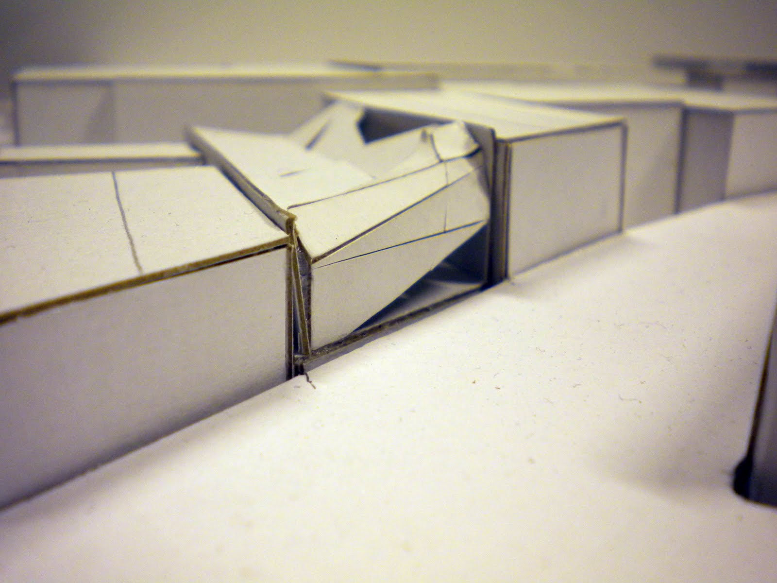 Architectural studies: Project 3 - Gallery - Massing Model