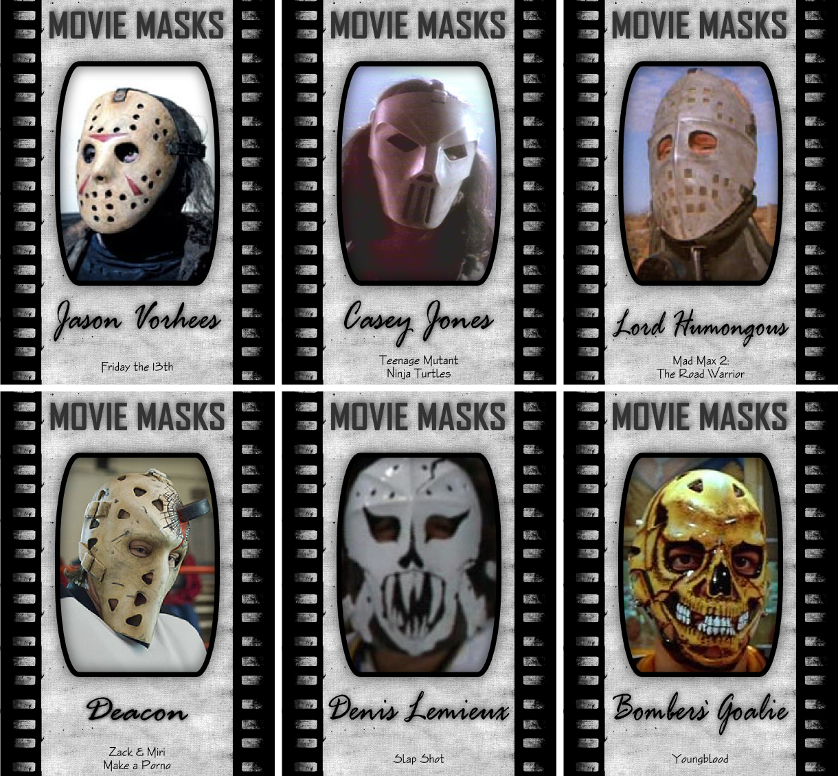 Card Boarded: Cardboard Creations: Movie Masks