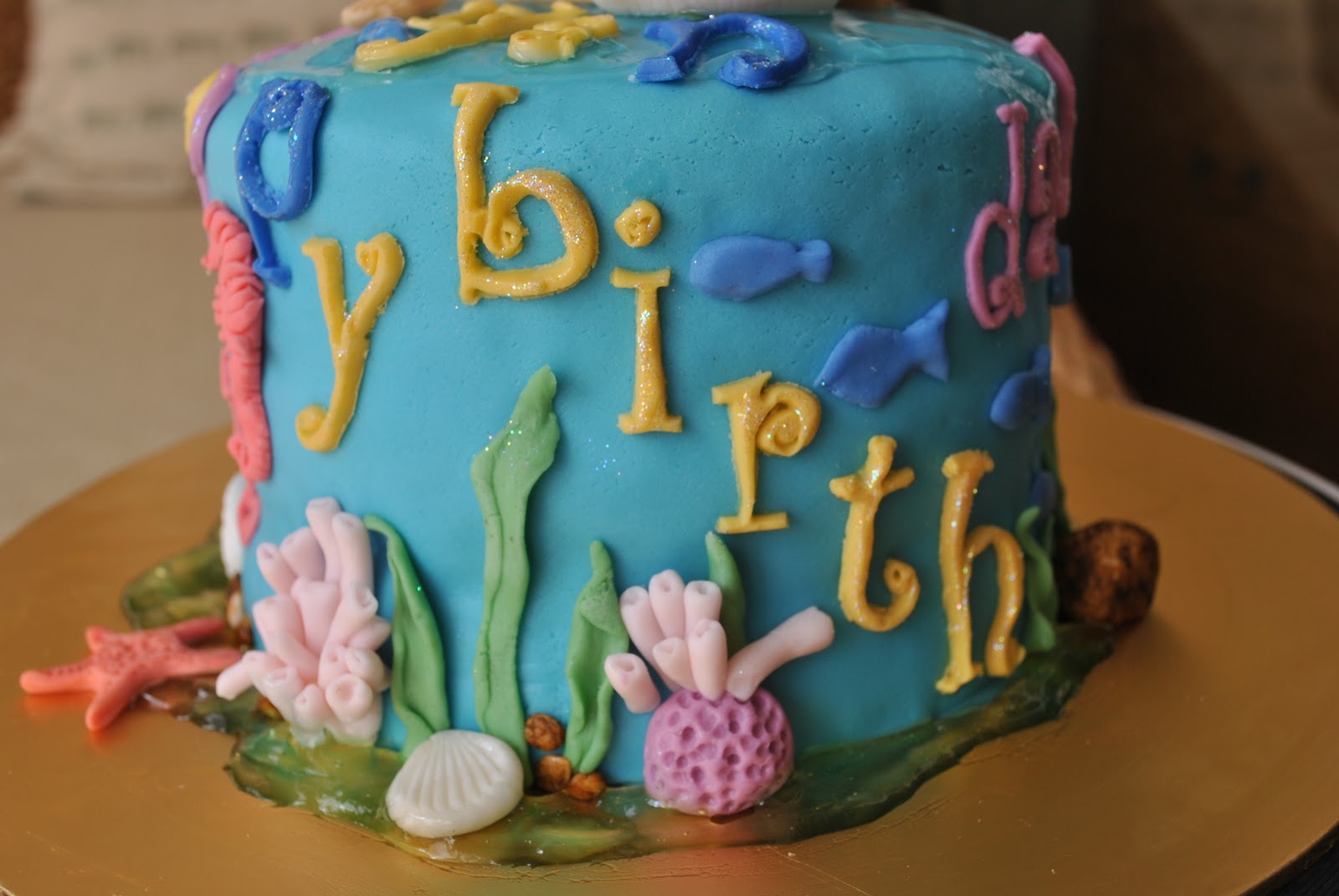 Cake Inc: Underwater World Birthday Cake
