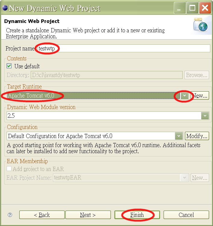 Cl 在eclipse 下以 Tomcat Server 進行 Mysql Database 存取之 Wtp Web Tools Platform Project的偵錯與開發 2196