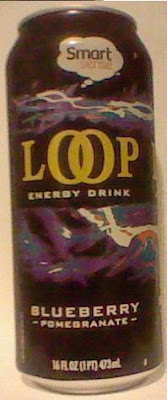 Caffeine King: Loop Blueberry Pomegranate Energy Drink Review