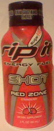 Caffeine King: rip it Red Zone Energy Shot Review