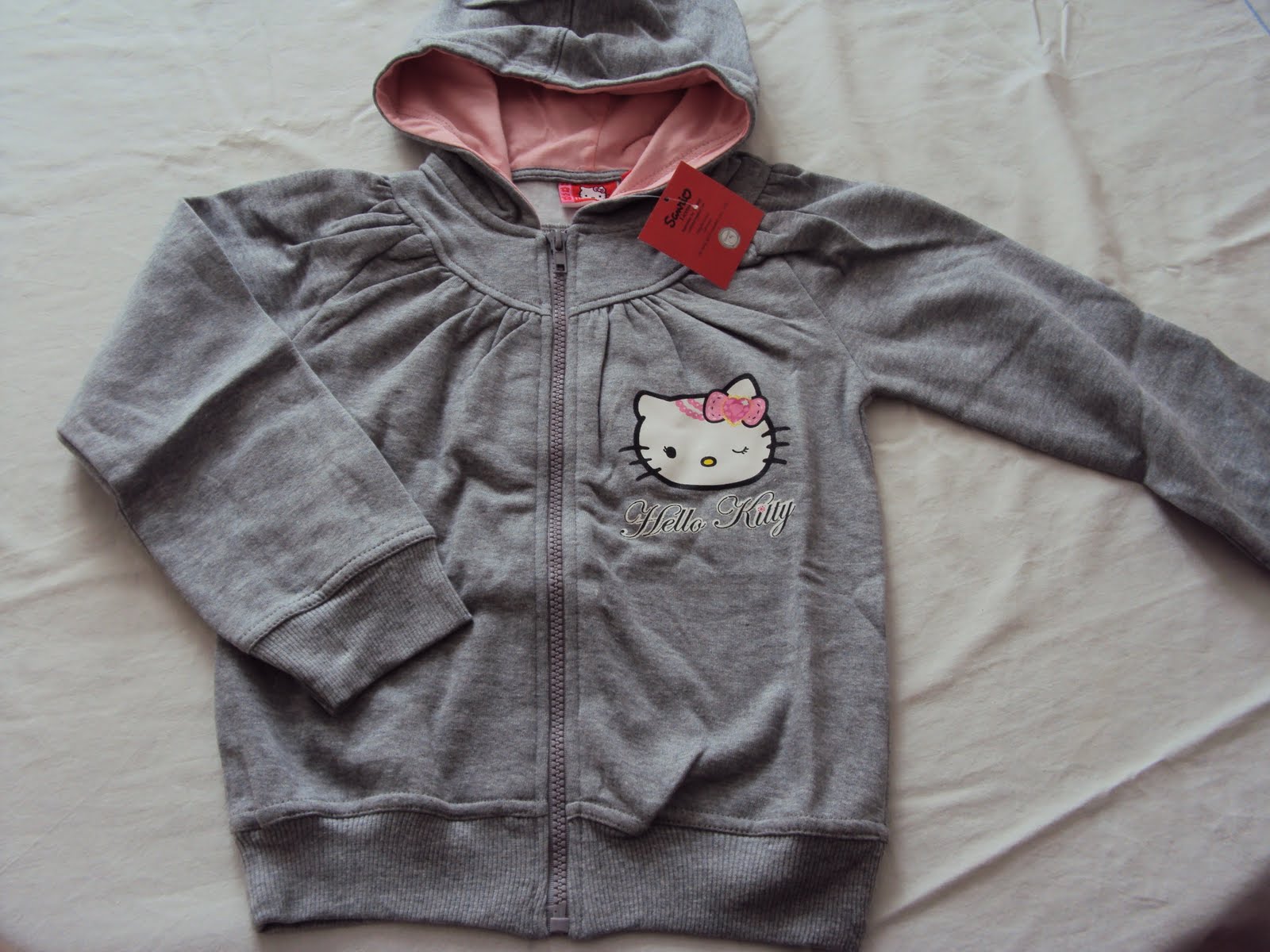 H.KITTY-SHOP: Hello kitty Sweat zippé à capuche