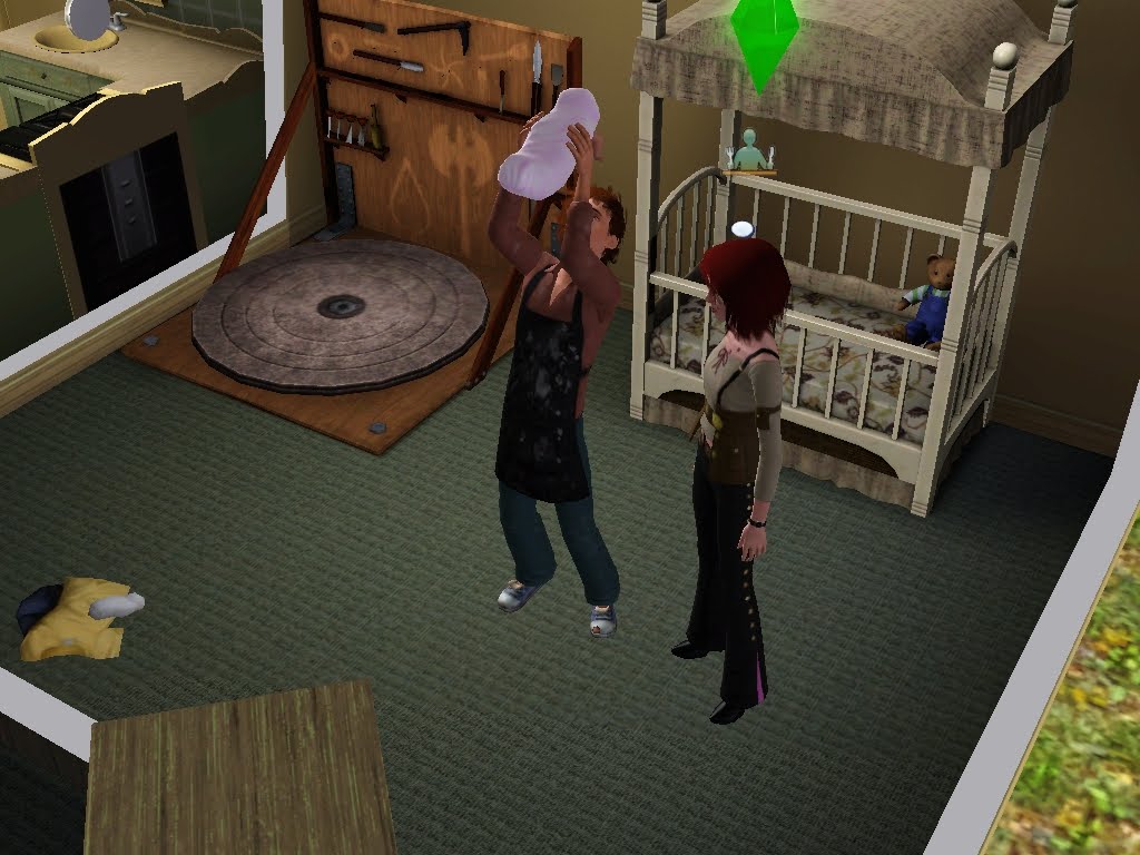 100 Baby Challenge- sims 3: Baby # 2 and #3- first set of twins!!