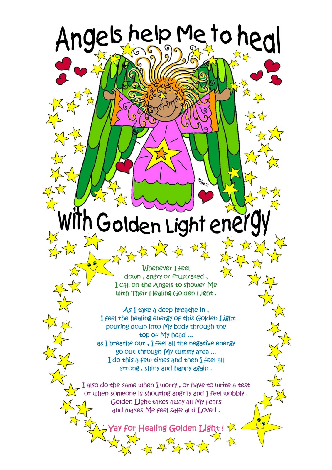 Angels 4 Children: HEALING WITH THE ANGELS