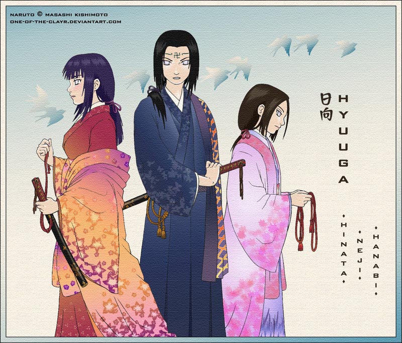 NARUTO SHIPPUDEN CHARACTERS: Hyuga Clan