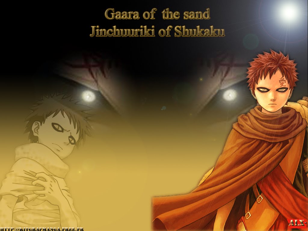 NARUTO SHIPPUDEN CHARACTERS: Gaara Shinobi Sunagakure
