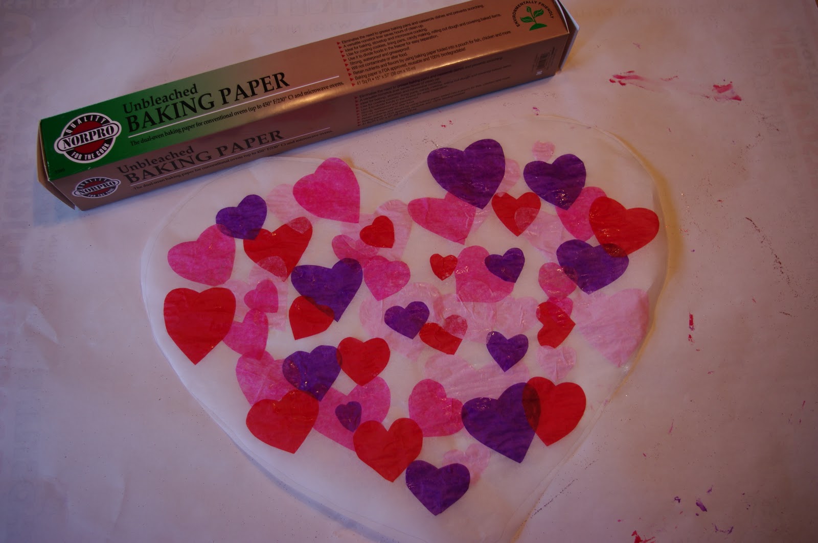 passengers on a little spaceship: stained glass valentine