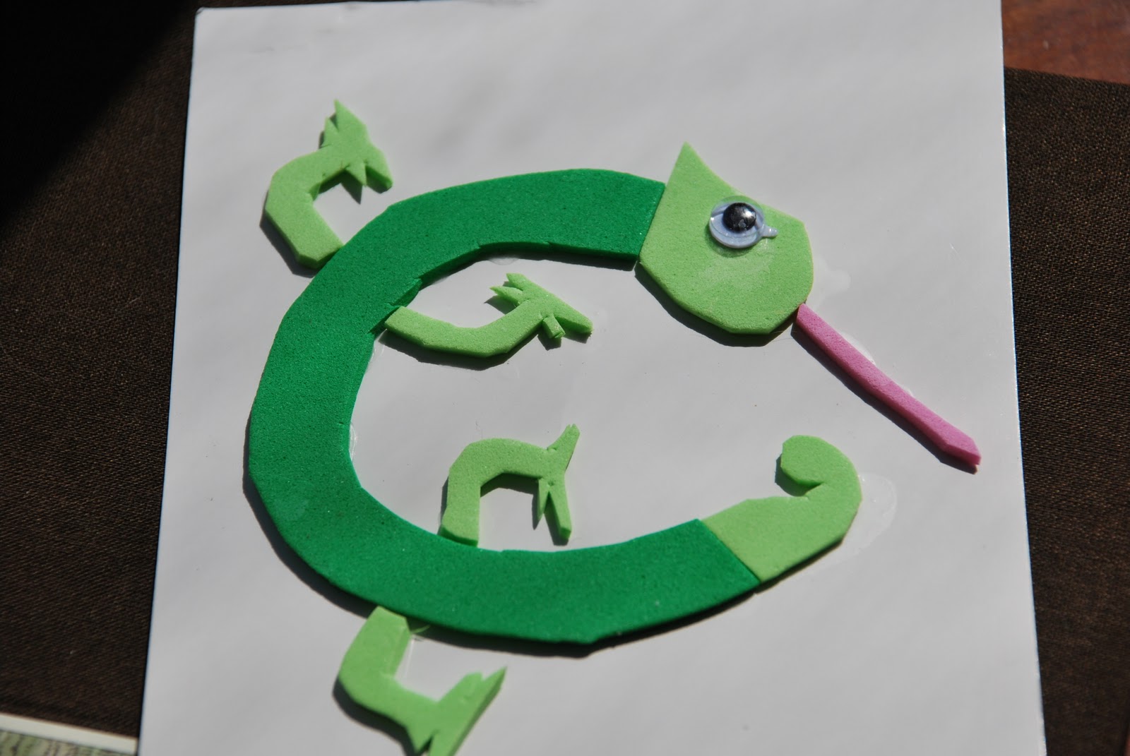 Everyday Carnival: c is for chameleon - Preschool Day