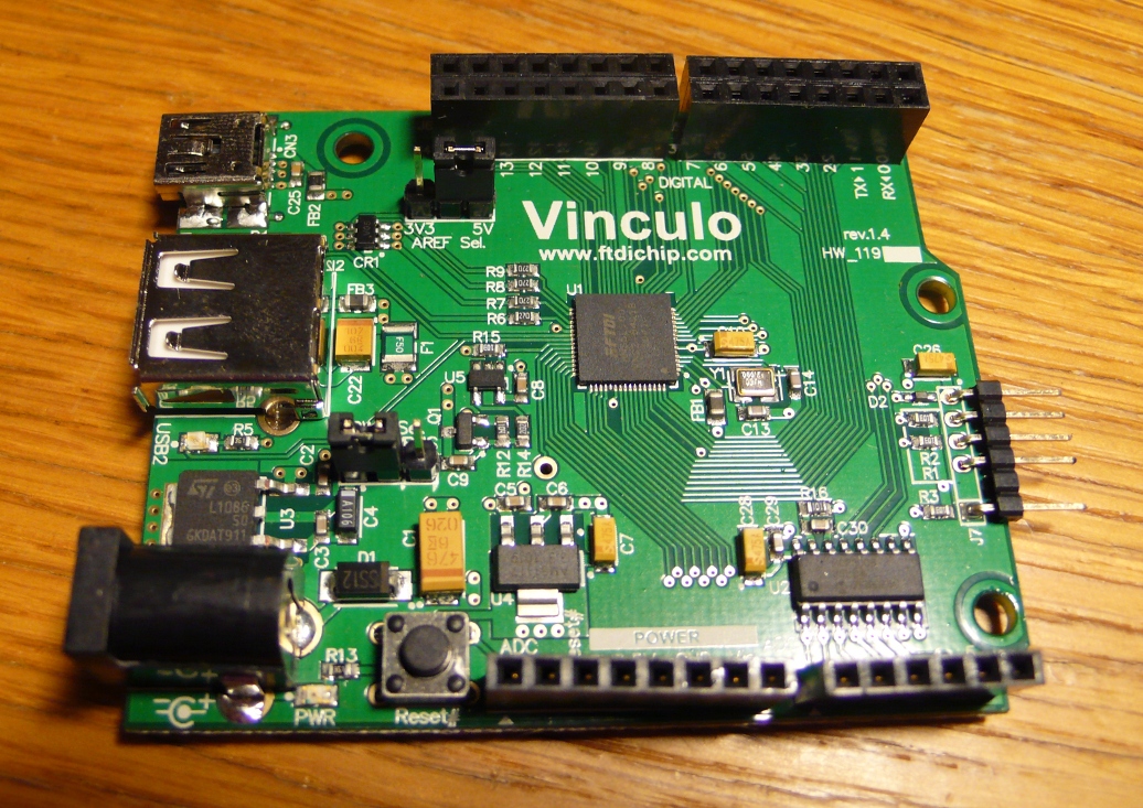 Vinculo - Arduino clone with USB slave / host capability