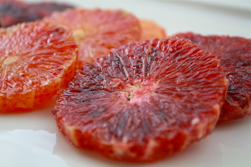 Blood Orange With Mâche Rosettes