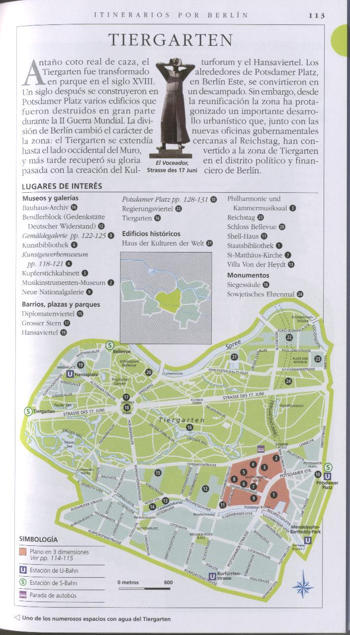 Berlín: Ruta 5. Tiergarten