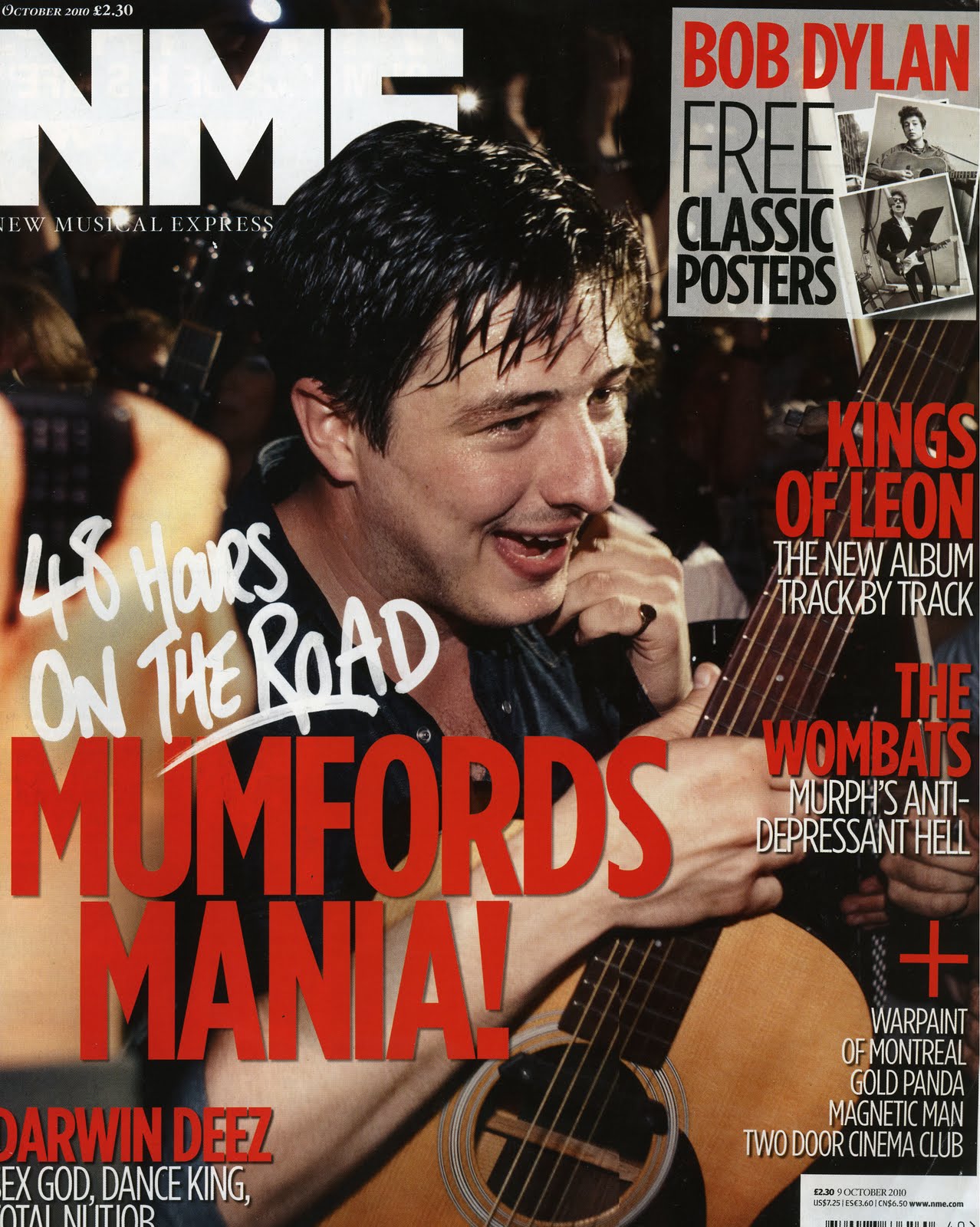 Emma Jolly's AS Media blog: Analysis of NME Front Cover