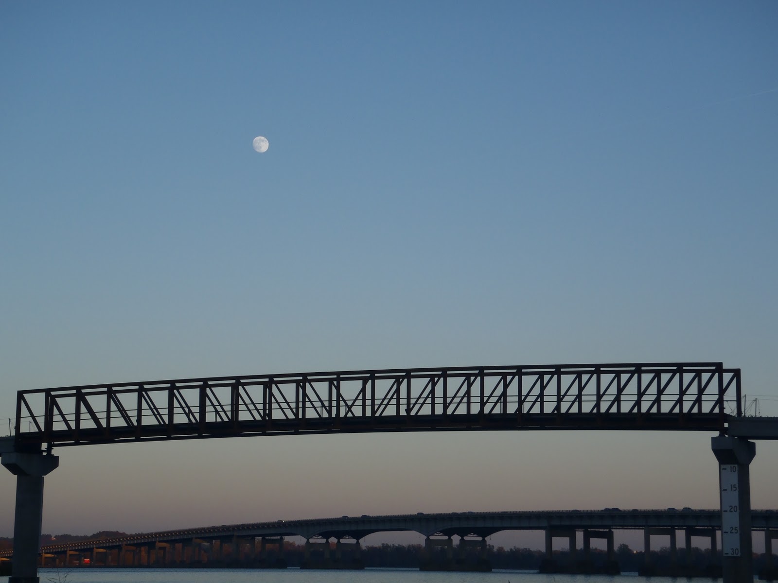 JBar Cycling: Along The Trail: Full Moon Walk and Two Rivers Bridge ...