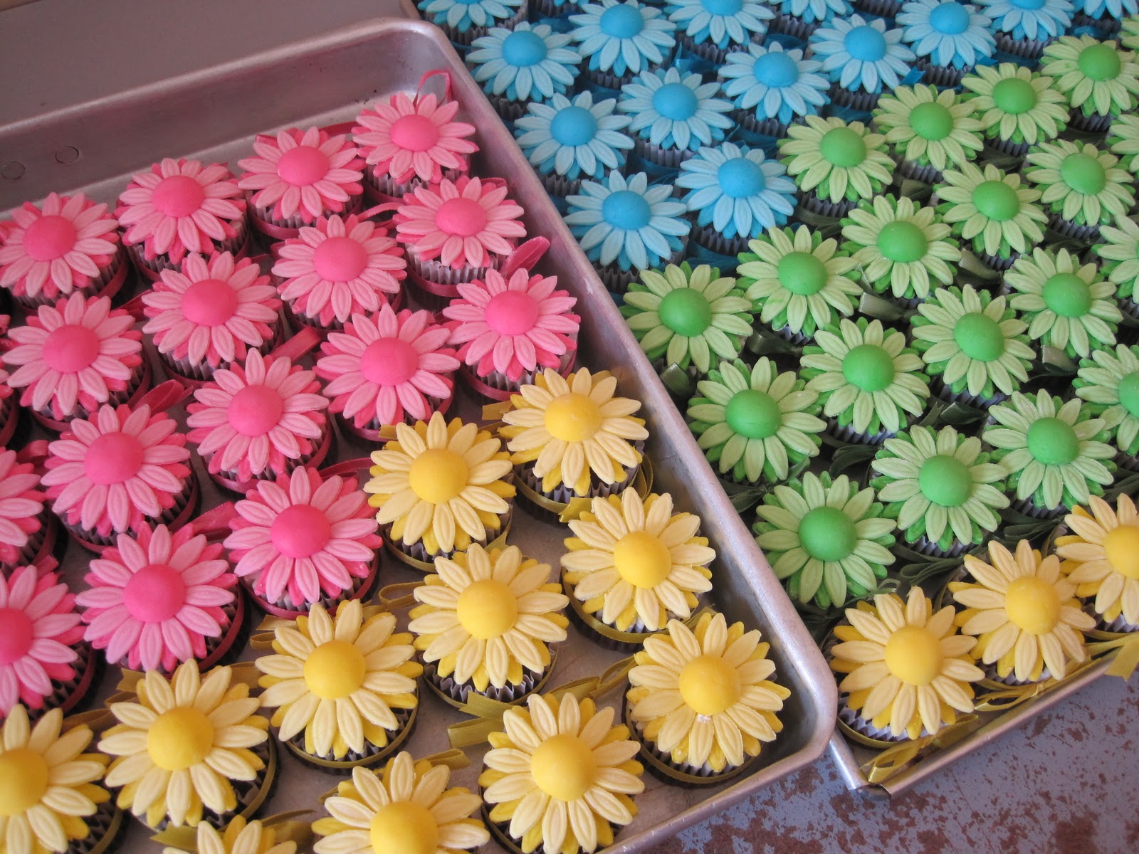 La Muffine: Mini Fondant Cupcakes for kenduri