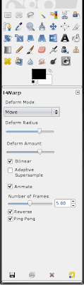 GIMP UI brainstorm: i-warp tool…