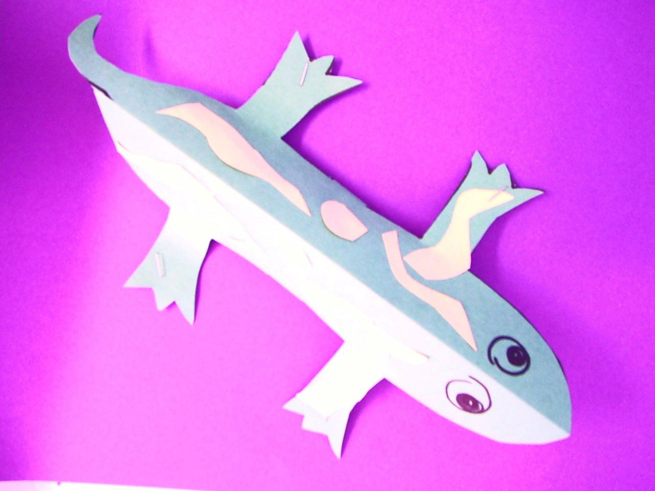 Primary Art: 3-D Lizards